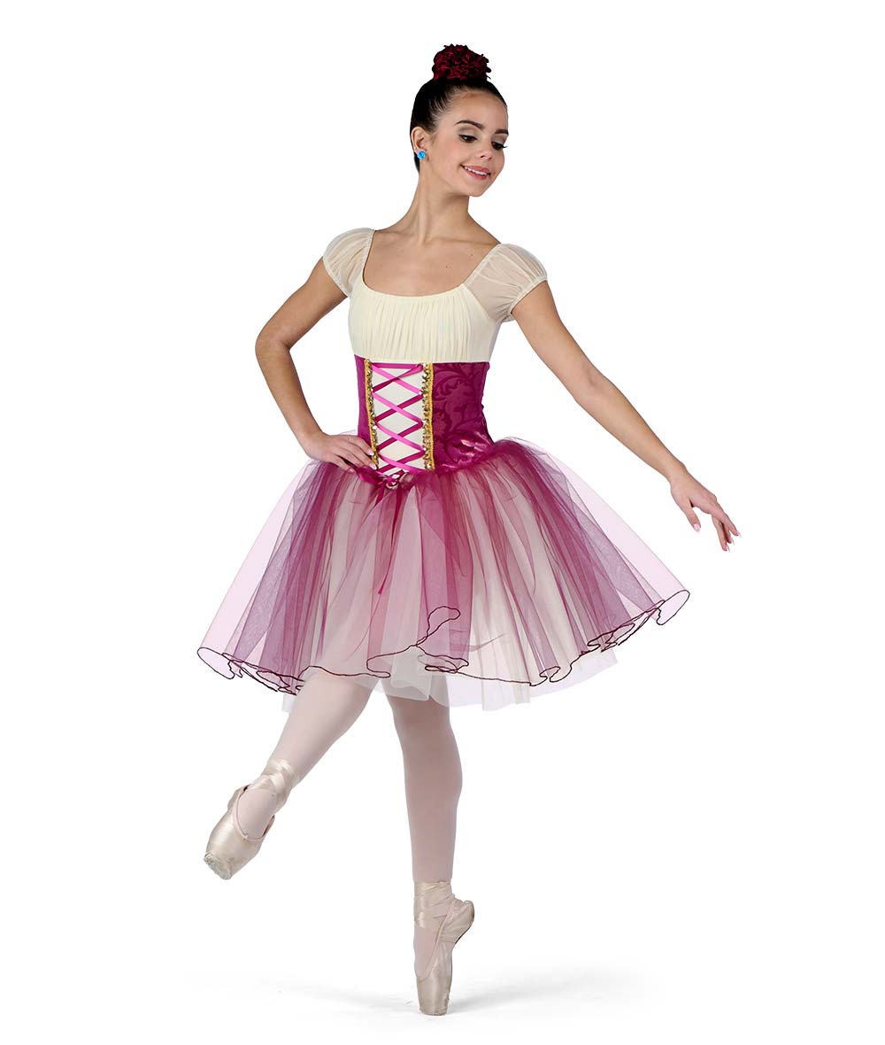 Green Flower Garden Ballet Dance Costume | A Wish Come True